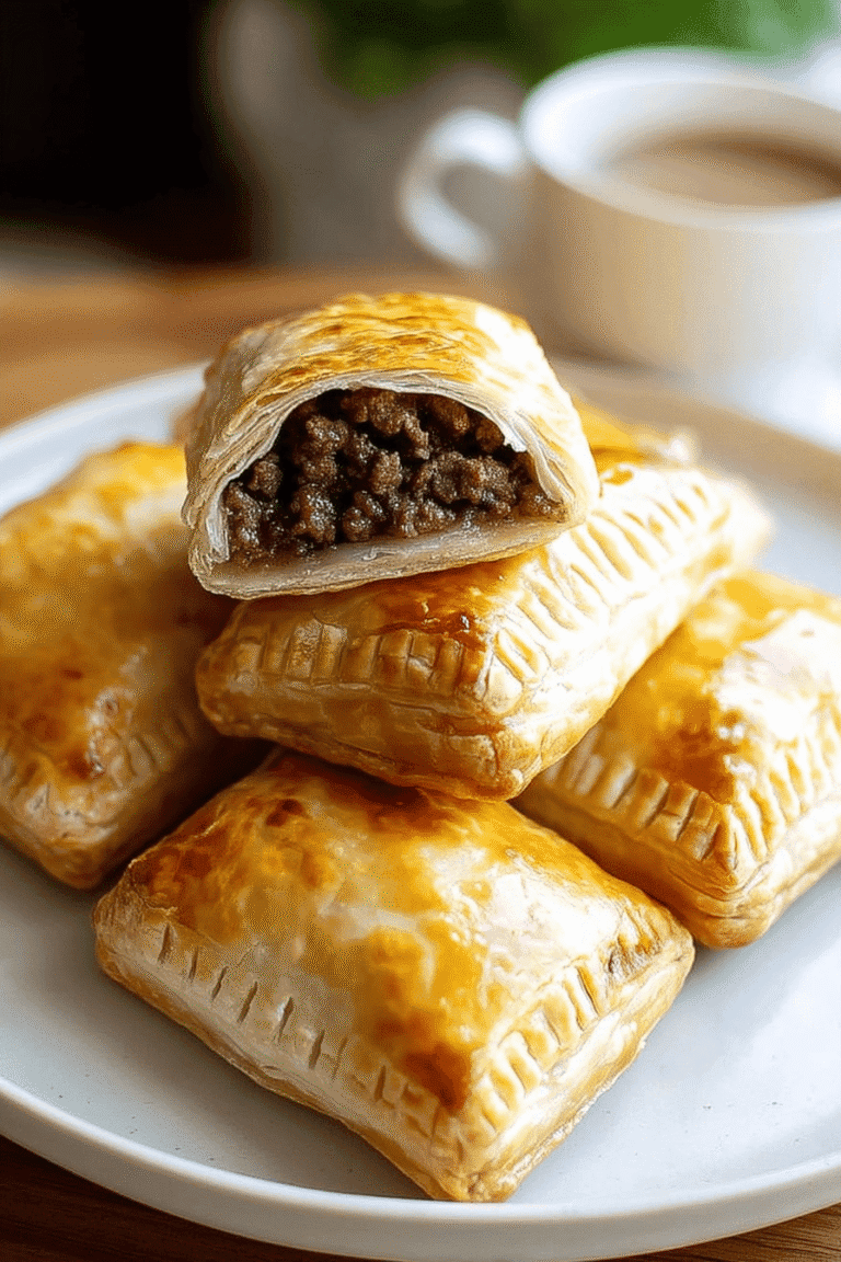 Pastelitos de Carne Cuban Beef Pastries with Flaky Crust