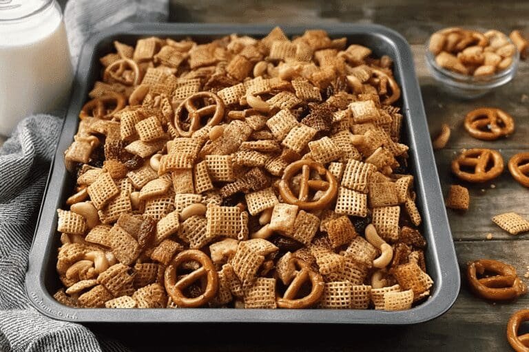 Classic Party Mix Recipe With Savory Crunchy Flavors
