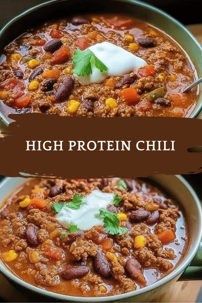 High Protein Chili Recipe For A Hearty Healthy Meal