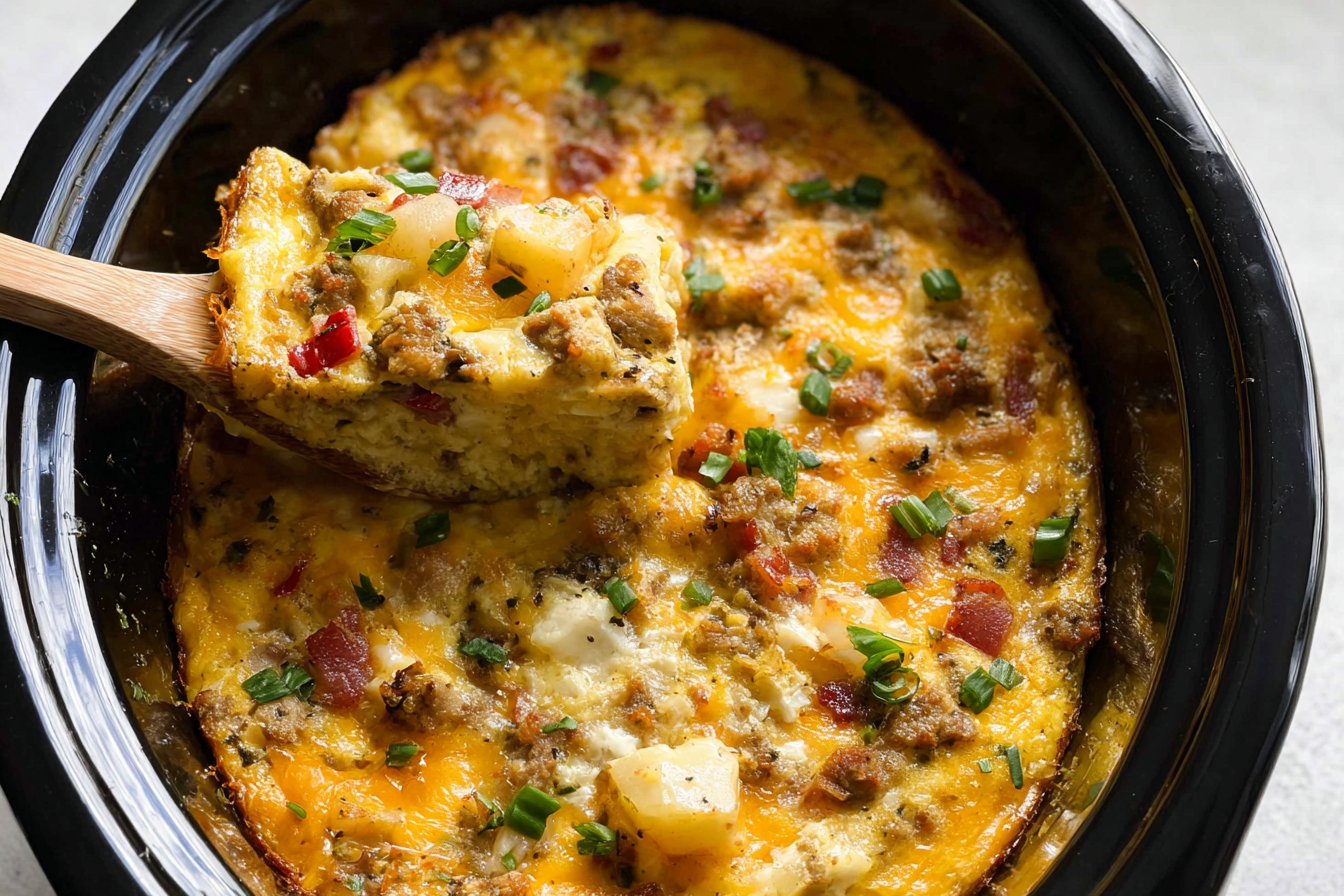 Slow Cooker Breakfast Casserole Recipes For Easy Meals